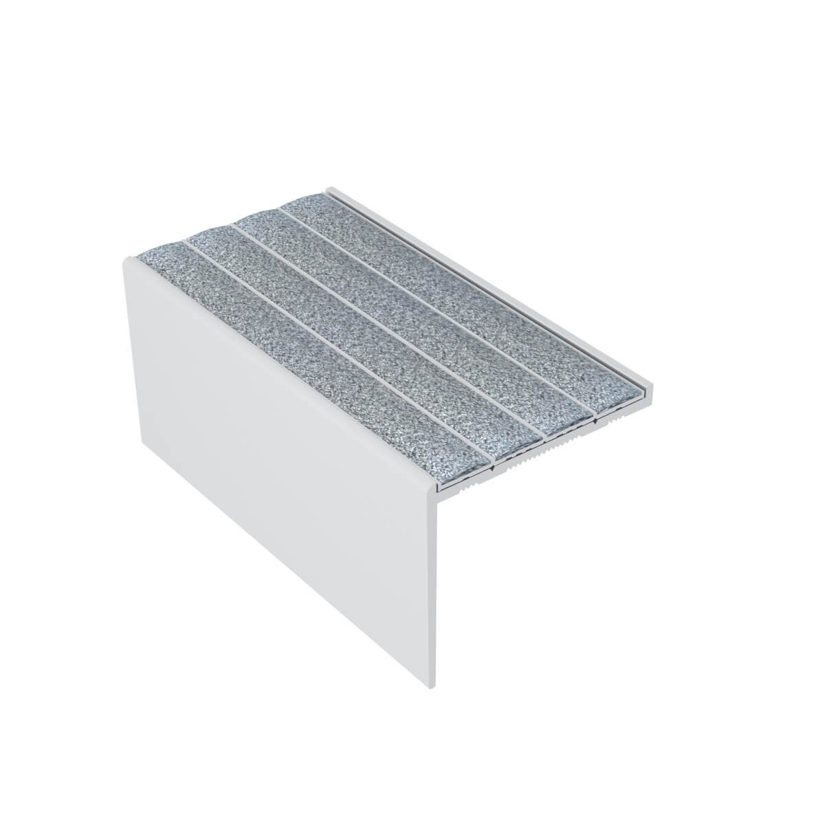 Kinesik - Ecoglo RF7B-N30 Flat Stair Nosing With Grey Anti-Slip Strips ...