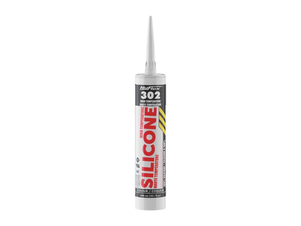Nuco - NuFlex 302 High Temperature 100% Silicone Sealant Red - Shopflooring.ca